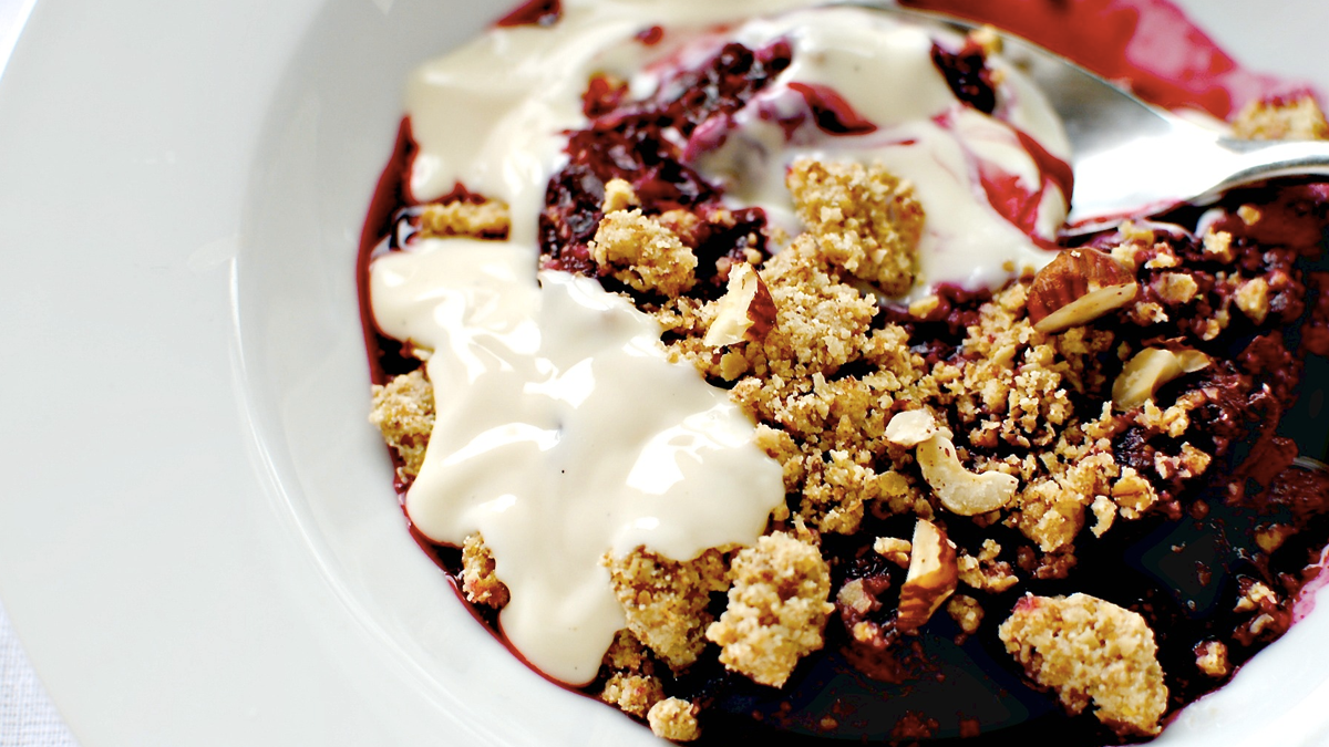 Fun Cooking: Fruit Crumble - Fun Kids - the UK's children's radio station