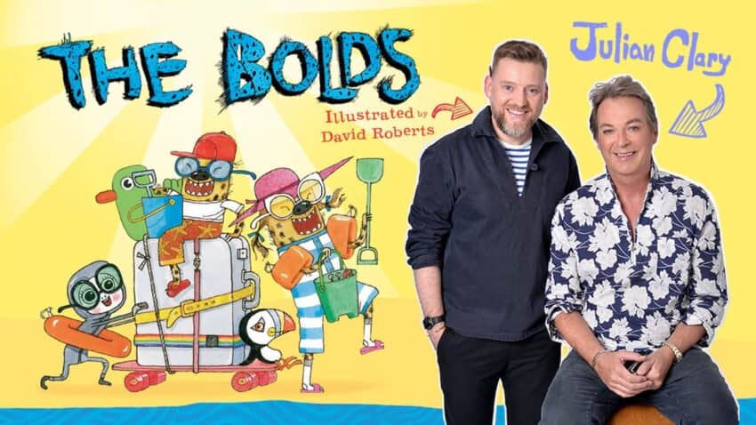 Julian Clary's latest book, The Bolds on Holiday is out now in ...