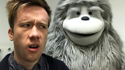 Dan visits the set of Tiny Pop's brand new show, Yeti Tales, in Paris ...