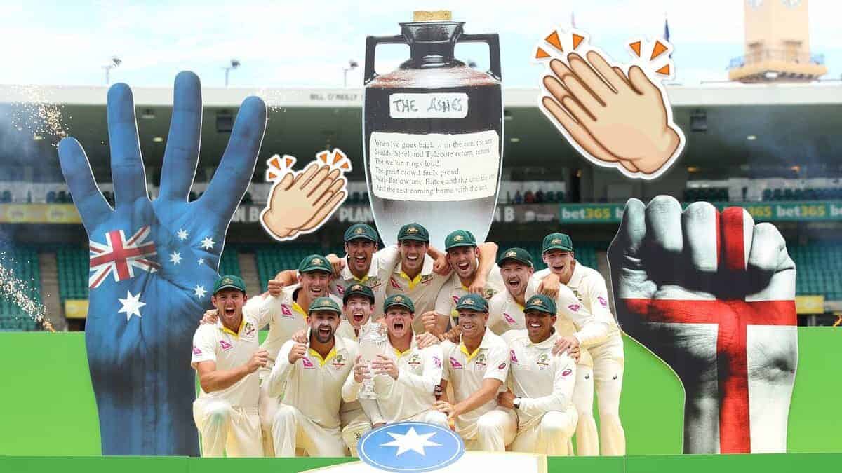 Australia win the Ashes series, defeating England 4-0! - Fun Kids - the ...