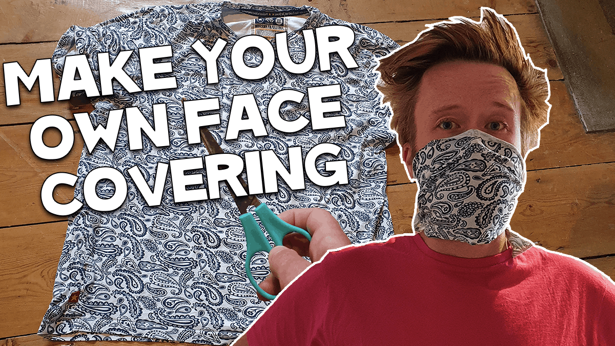 How To Make Your Own Face Covering - Fun Kids - the UK's children's ...