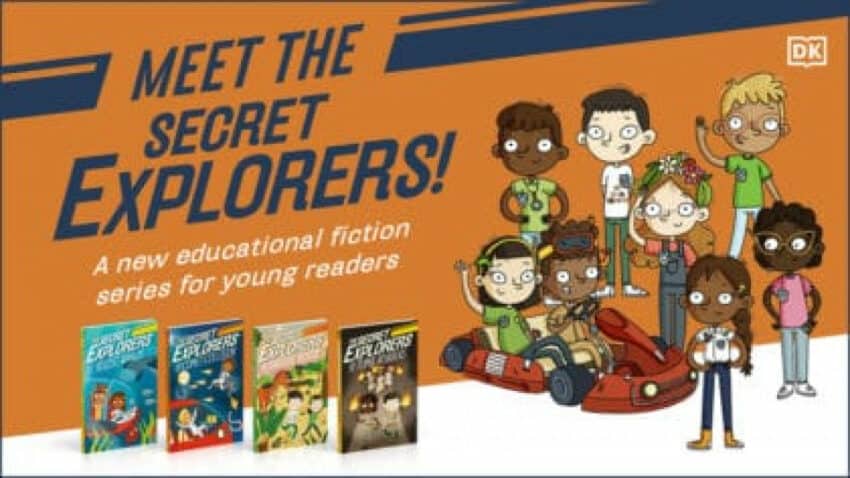 The Secret Explorers, a new educational fiction series from DK - Fun ...