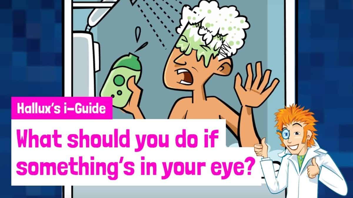 Hallux's i-Guide: What Should You Do If There's Something In Your Eye ...