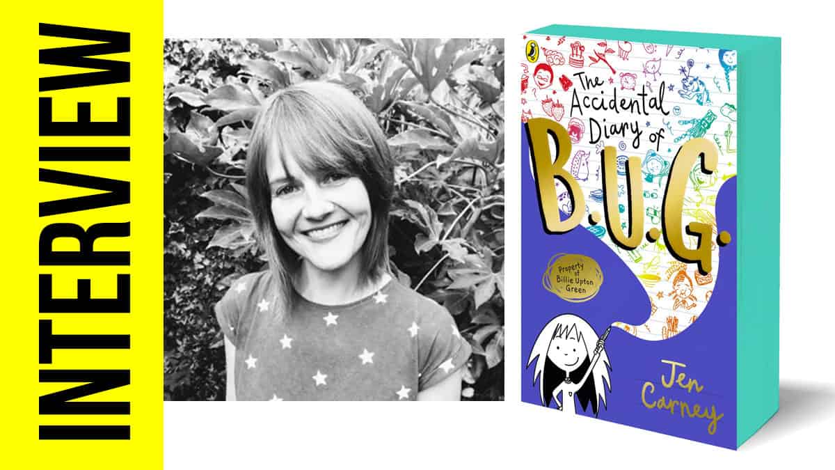 Interview: The Accidental Diary of B.U.G, Jen Carney! - Fun Kids - the ...