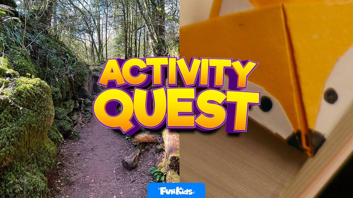 Puzzlewood, Van Gogh and making corner bookmarks in the Activity Quest ...