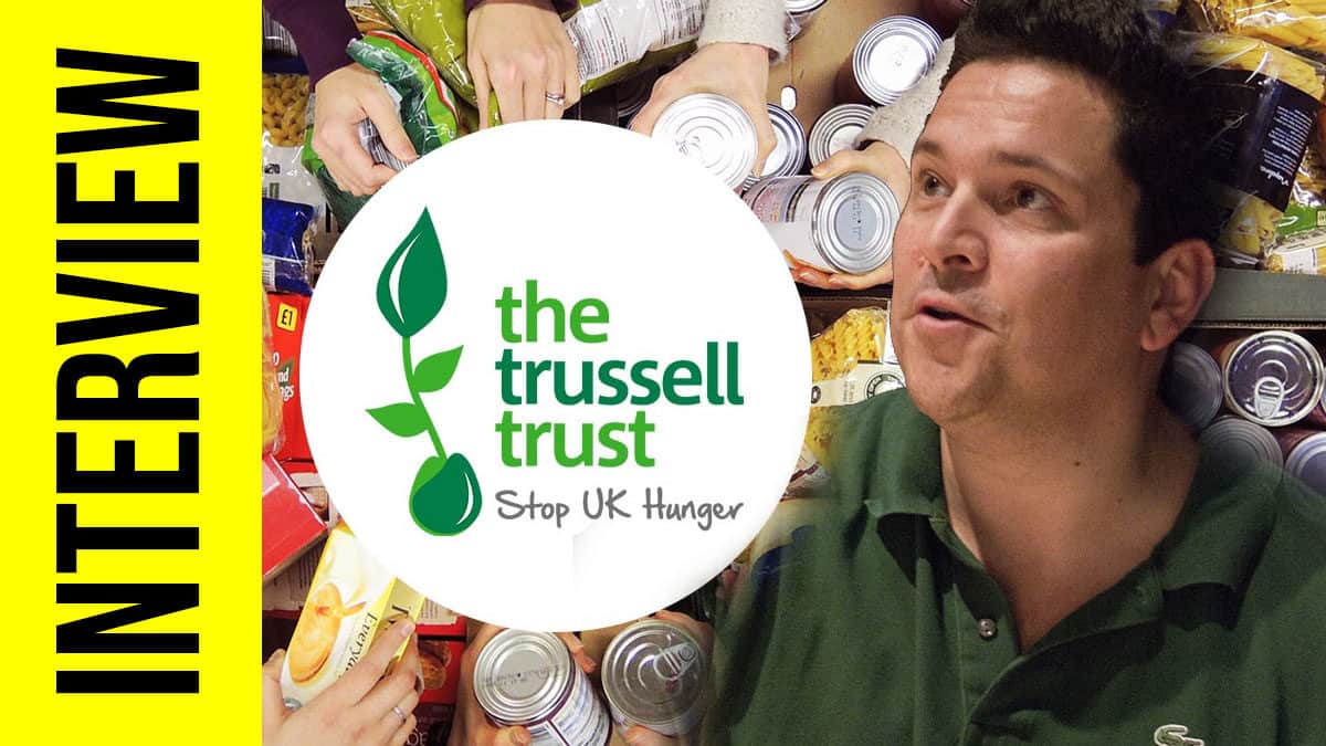 INTERVIEW: Dom Joly and Emma Revie from Trussell Trust talk about ...