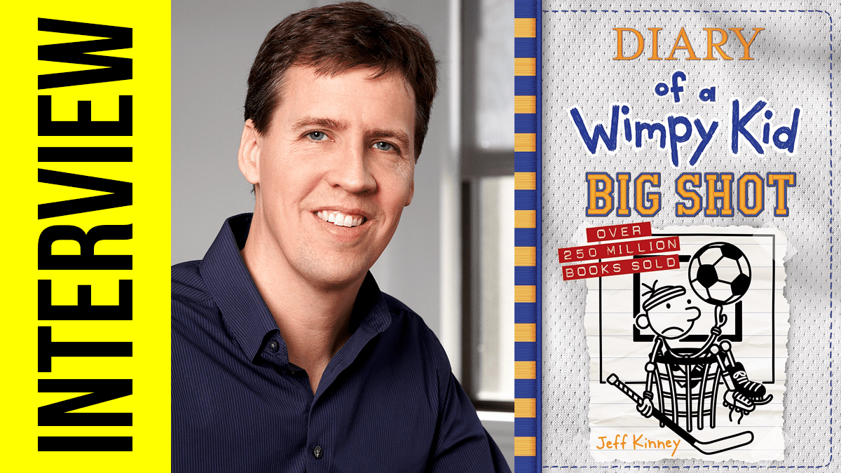 INTERVIEW: Jeff Kinney chats Big Shot, the new Diary of a Wimpy Kid ...