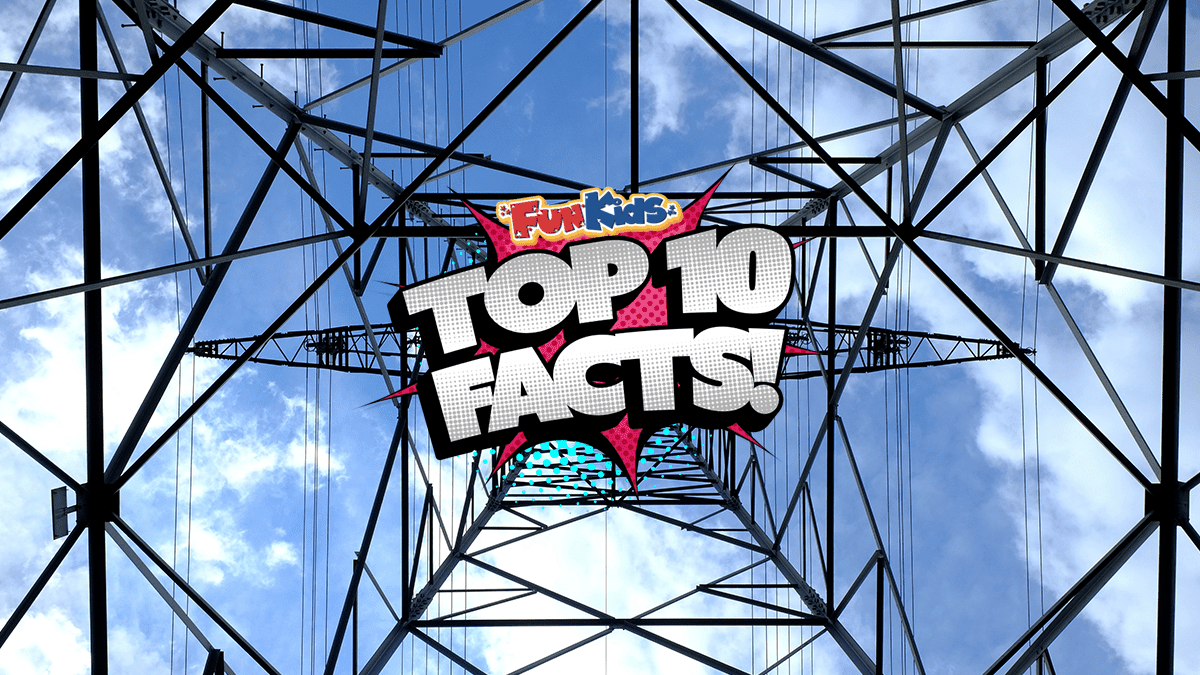 Top 10 Facts About Electricity Pylons! - Fun Kids - the UK's children's ...