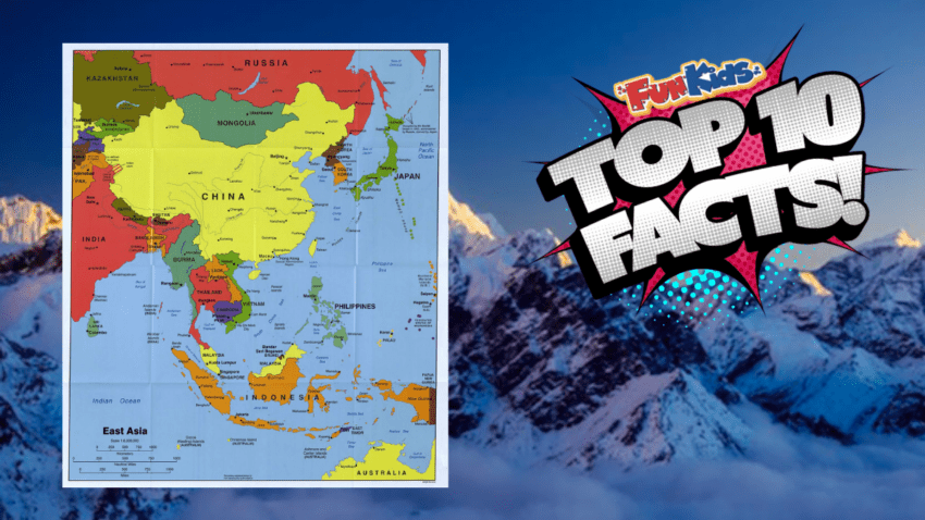 Top 10 Facts about Asia - Fun Kids - the UK's children's radio station