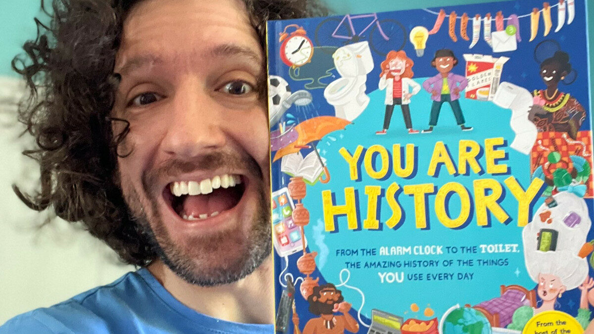 Book Worms: Greg Jenner chats about his new book, You Are History ...
