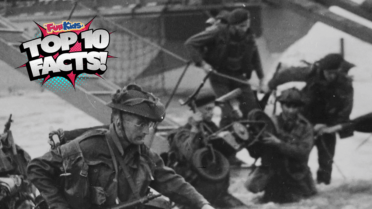 Top 10 Facts About D-Day! - Fun Kids - the UK's children's radio station