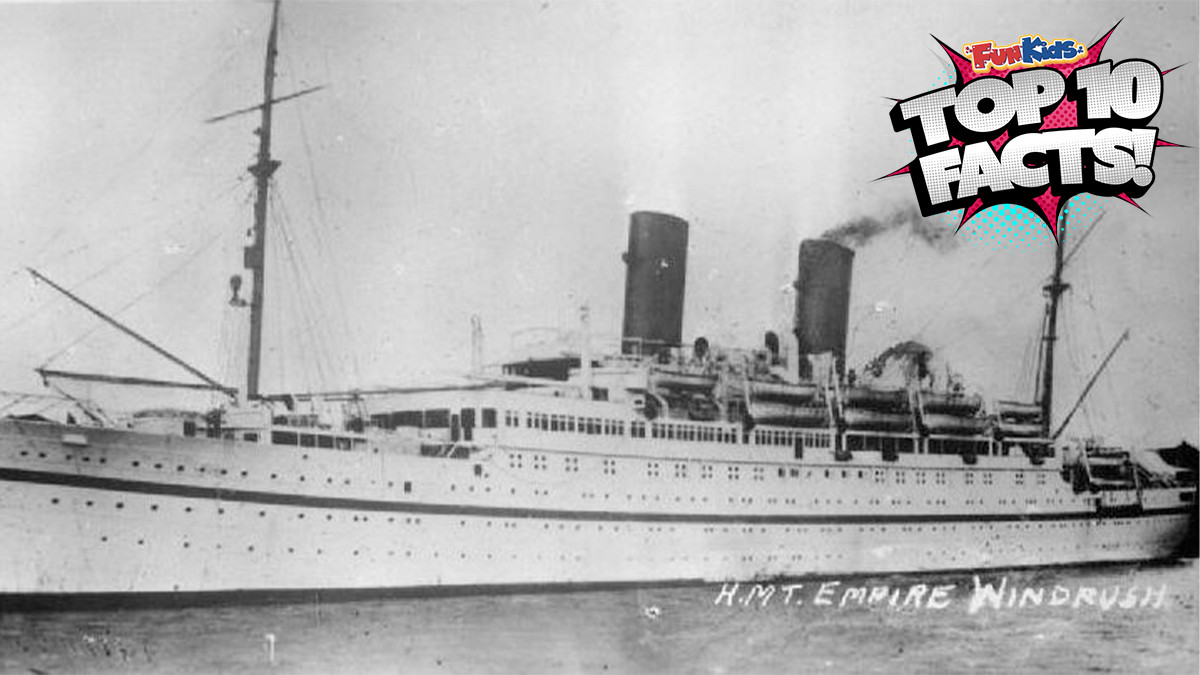 Top 10 Facts about HMT Empire Windrush! - Fun Kids - the UK's children ...